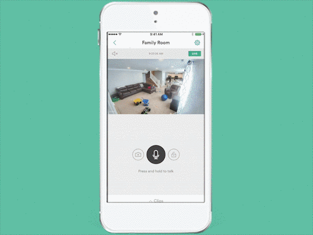 Ping Camera - Enable Motion Triggered Clips